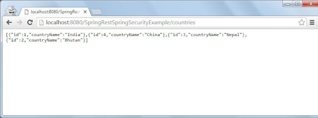 Spring Rest + Spring Security example - Java2Blog