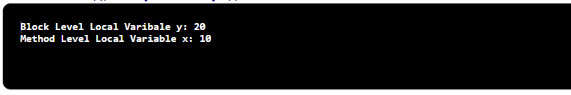 Variables In Java | Java2blog