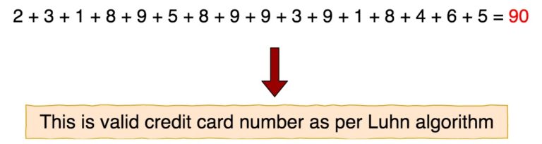 Java credit card validation - Luhn Algorithm in java - Java2Blog